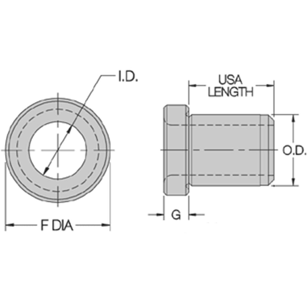 Quick-Ship Head Press-Fit Bushing (H) - Century Tools